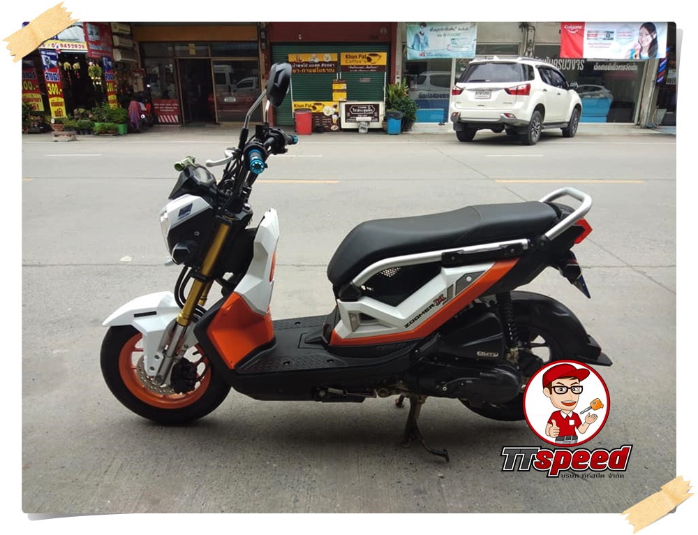 ขาย New Zoomer-x ล้อ2สี จดปี 60 ผ่อนได้ | TTSPEED.COM