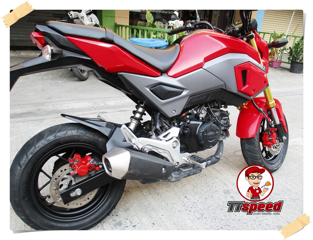 ขายสดผ่อน MSX 125SF มือเดียวในเล่มผ่อนพันกว่าบาท