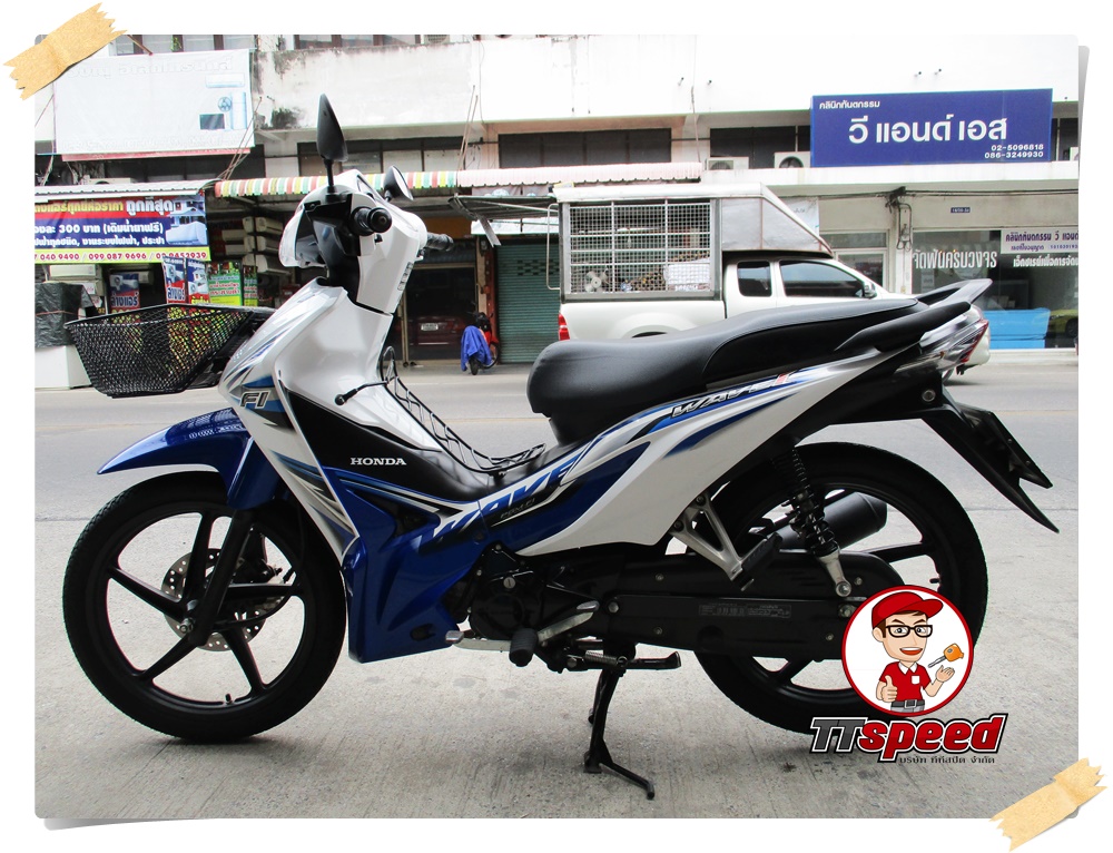 ขายสดผ่อน Wave 110i RS สตาร์ทมือปี 59 รถสวยมาก