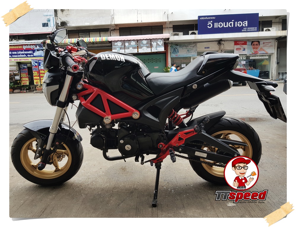 ขายสด GPX DEMON 125 รถปี 59 เอกสารเล่มพร้อม