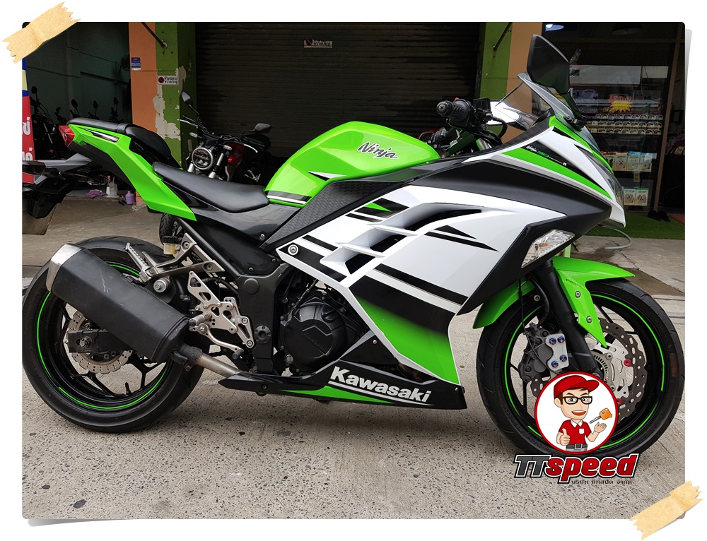 ขายสดผ่อน Ninja300 30th Anniversary Edition