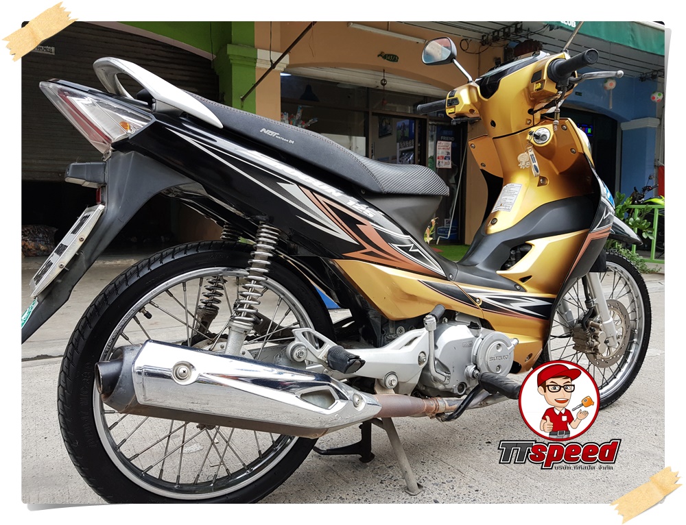 ขายสด Shogun 125 สตาร์ทมือ รถบ้านเครื่องดีมาก