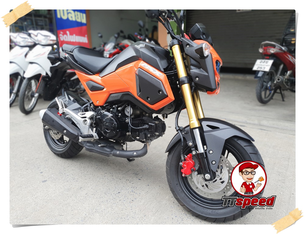 ขายสดผผ่อน MSX 125SF จดธันวา 59 ไมล์แท้วิ่งแค่ 9500 โล
