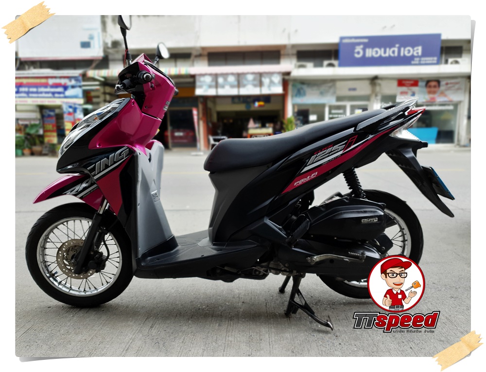 ขายสดผ่อน Click 125i Combi Brake จดปี 58 ผ่อนเดือน 1513 บาท