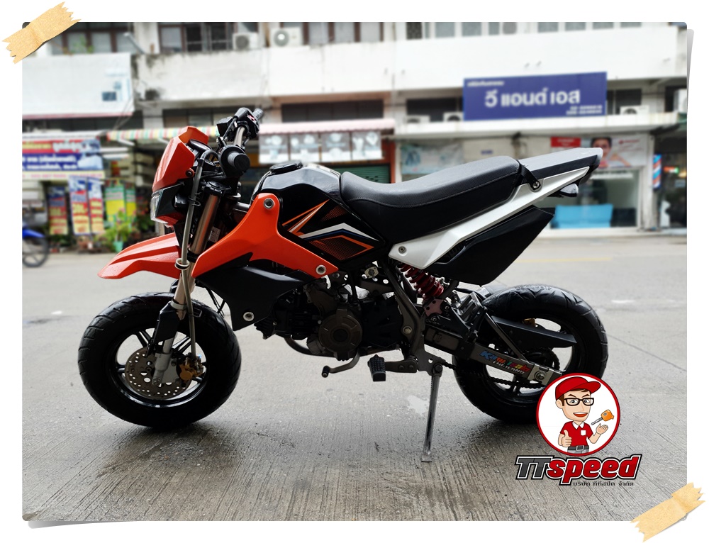 Kawasaki New KSR 110 สตาร์ทมือจดปี 57 ผ่อนเดือน 1032 บาท