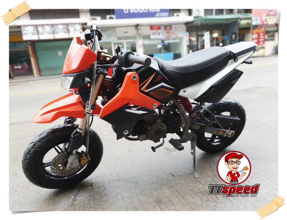 Kawasaki New KSR 110 สตาร์ทมือจดปี 57 ผ่อนเดือน 1032 บาท