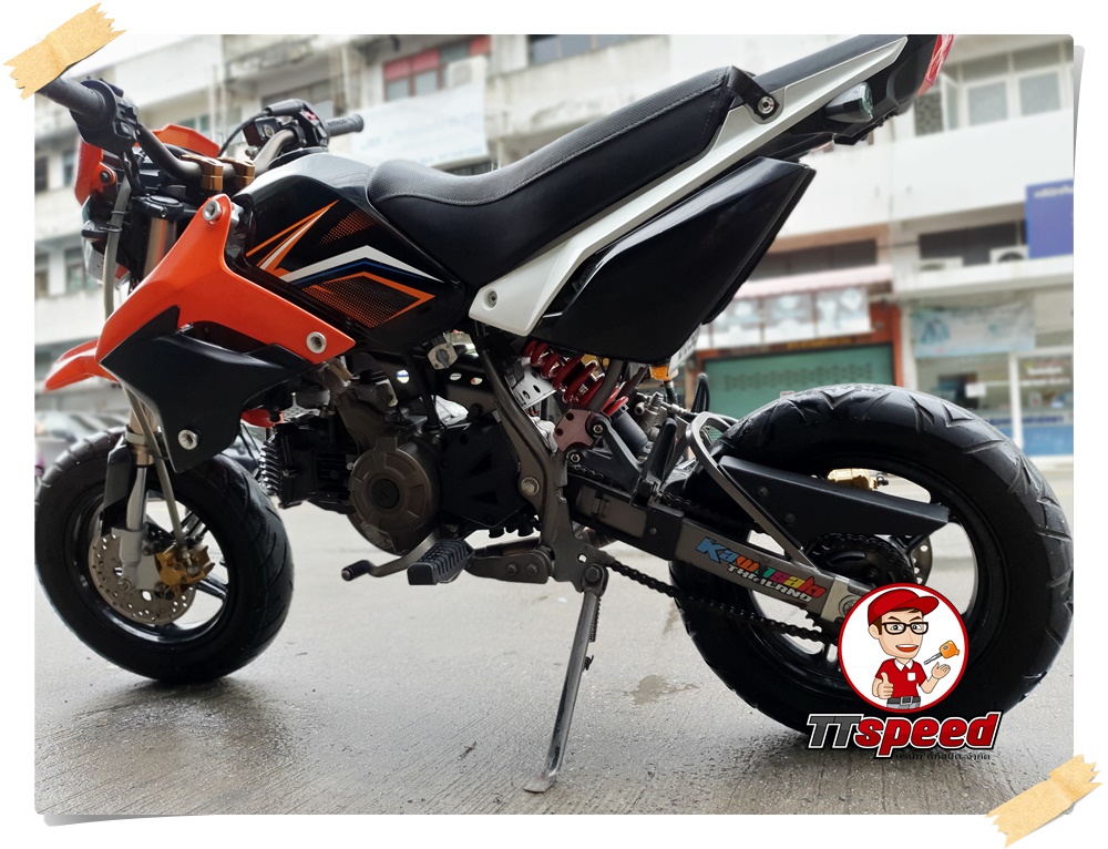 Kawasaki New KSR 110 สตาร์ทมือจดปี 57 ผ่อนเดือน 1032 บาท