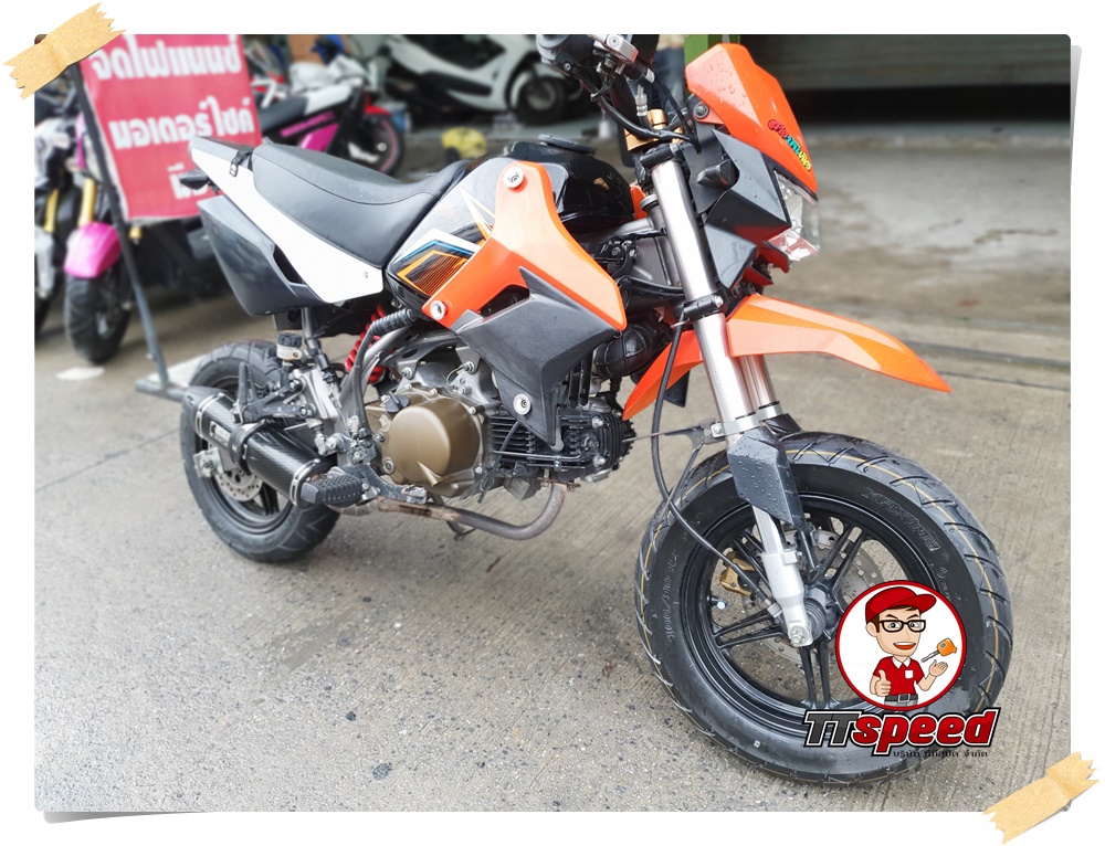 Kawasaki New KSR 110 สตาร์ทมือจดปี 57 ผ่อนเดือน 1032 บาท