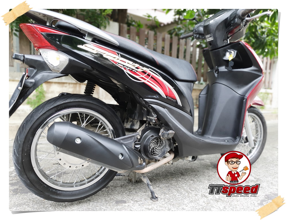 ขายสดราคาถูก Honda Spacy-i หัวฉีดปี 55 เครื่องดีมากเล่มพร้อม