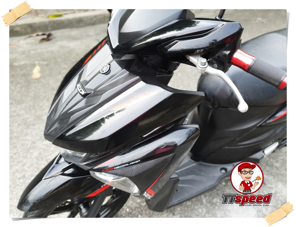 GT125 ล้อแม็กระบบหัวฉีดปี 59 เครื่องดีไฟหน้า LED พร้อมขี่