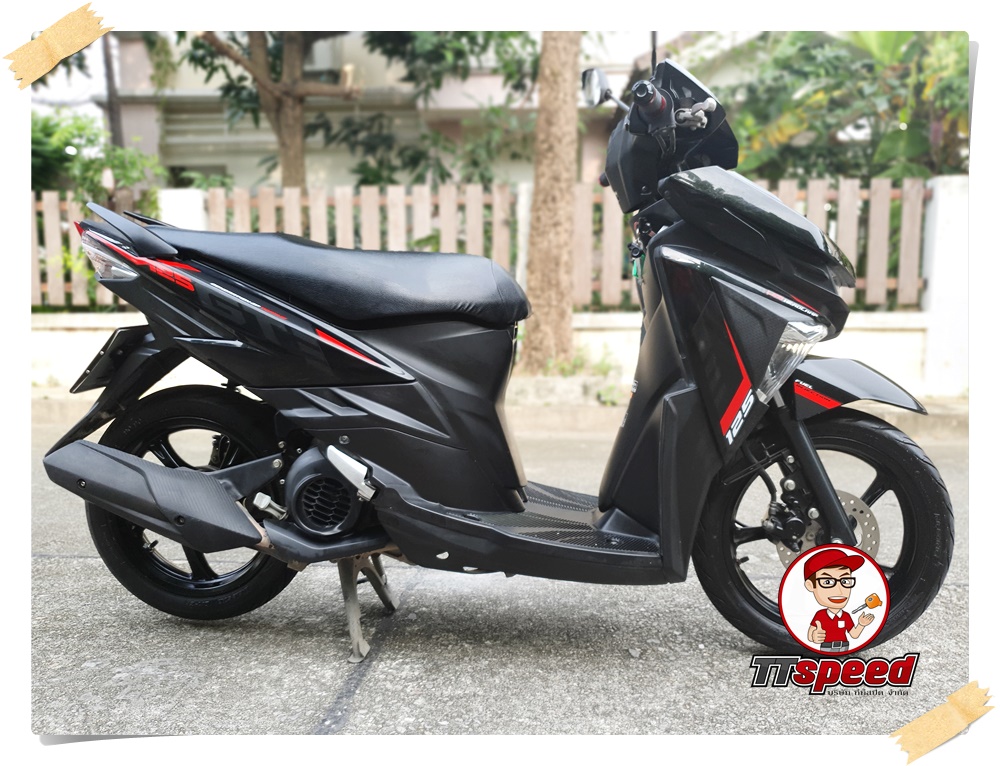 GT125 ล้อแม็กระบบหัวฉีดปี 59 เครื่องดีไฟหน้า LED พร้อมขี่