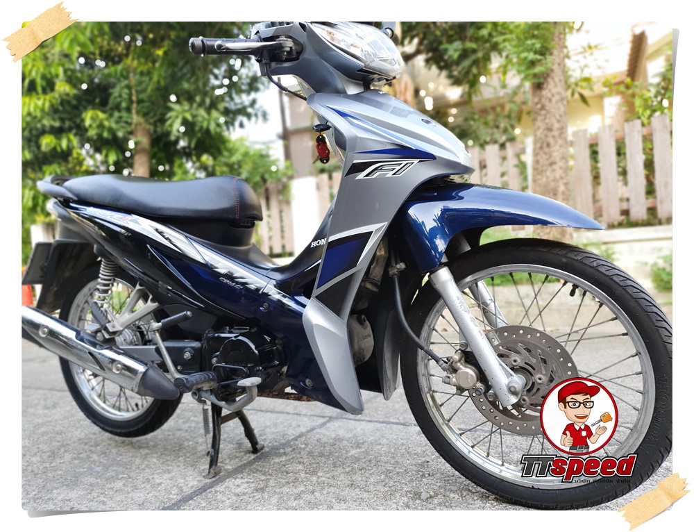 Wave 110i หัวฉีดสีใหม่ ผ่อนได้เดือนละ 1238 บาท