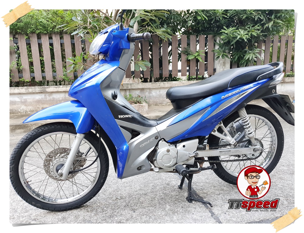 Wave 110i สตาร์ทมือสีน้ำเงินผ่อนสบายเดือนละ 1375 บาท