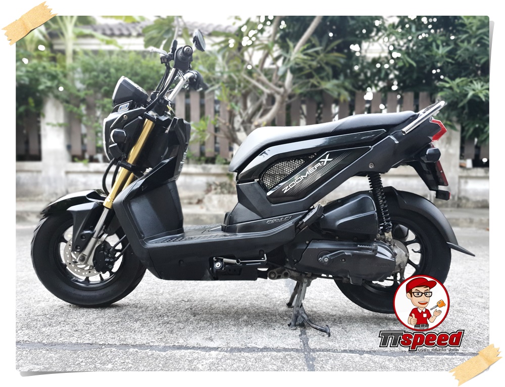 Honda Zoomer-x มือสอง สีดำรถบ้านมือเดียว ผ่อนแค่เดือน 1375 บาท