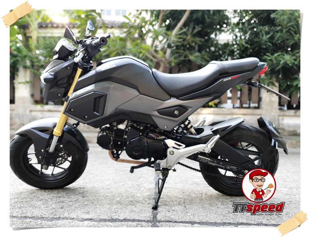 MSX 125SF ใส่ท่อแต่งวิ่งแค่ 7900 โลจดปี 60 ผ่อน 1925 บาท