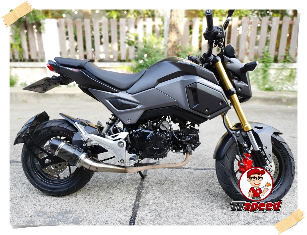 MSX 125SF ใส่ท่อแต่งวิ่งแค่ 7900 โลจดปี 60 ผ่อน 1925 บาท
