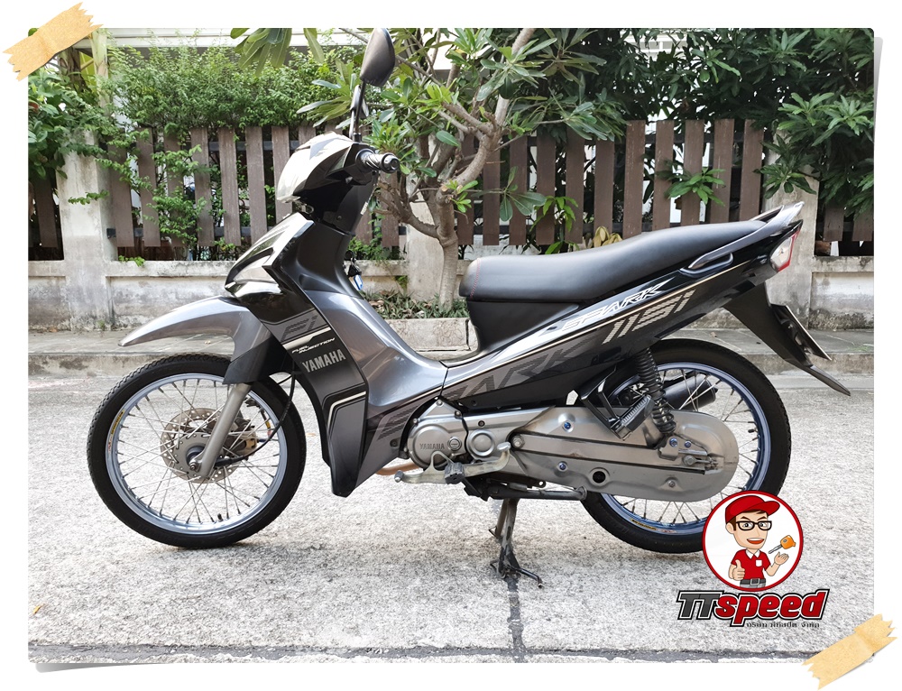 ขายสดผ่อน Yamaha Spark 115i สตาร์ทมือจดปี 59 ผ่อน 1306 บาท