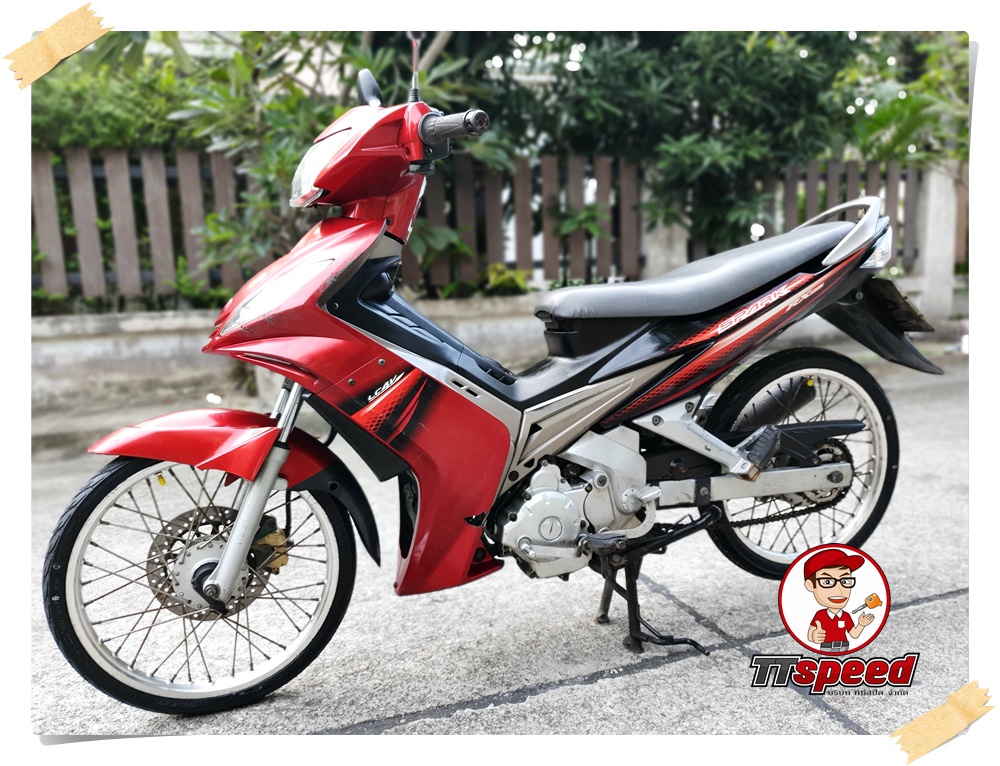 ขายสด Yamaha Spark 135 เครื่องดีมากรถบ้านมีเล่มพร้อมจดปี 52