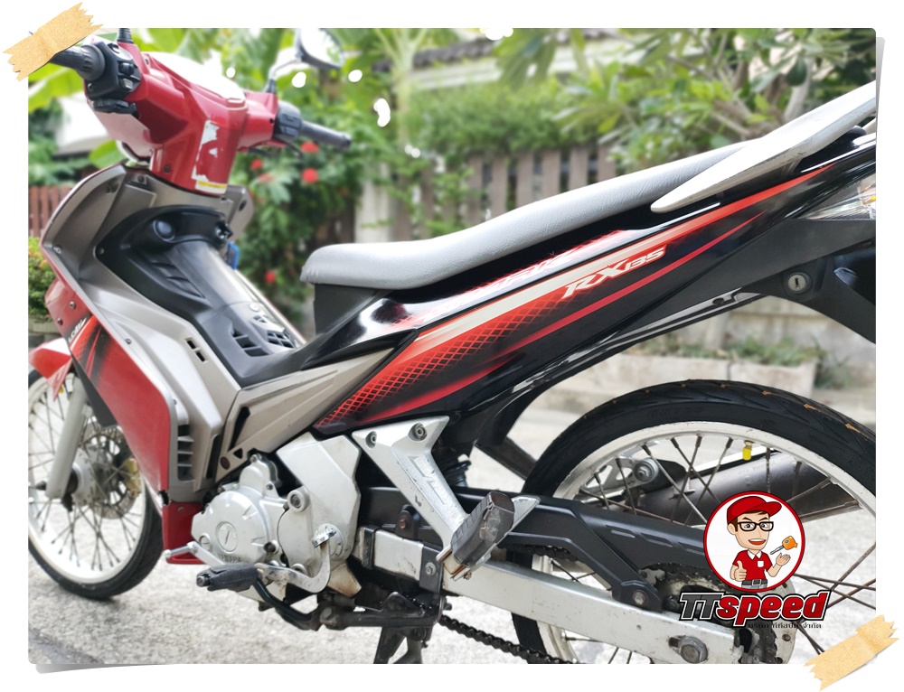 ขายสด Yamaha Spark 135 เครื่องดีมากรถบ้านมีเล่มพร้อมจดปี 52