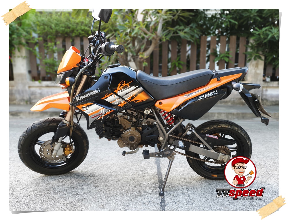 ขาย Kawasaki New KSR 110 วิ่งน้อยรถมือเดียว ผ่อนเดือน 756 บาท