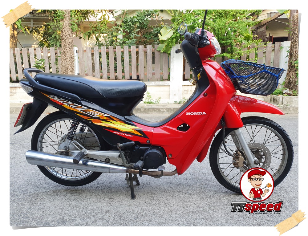 Wave 100 ไมล์ฟ้าคันนี้วิ่งน้อยขี่ดี รถบ้านเครื่องแน่น