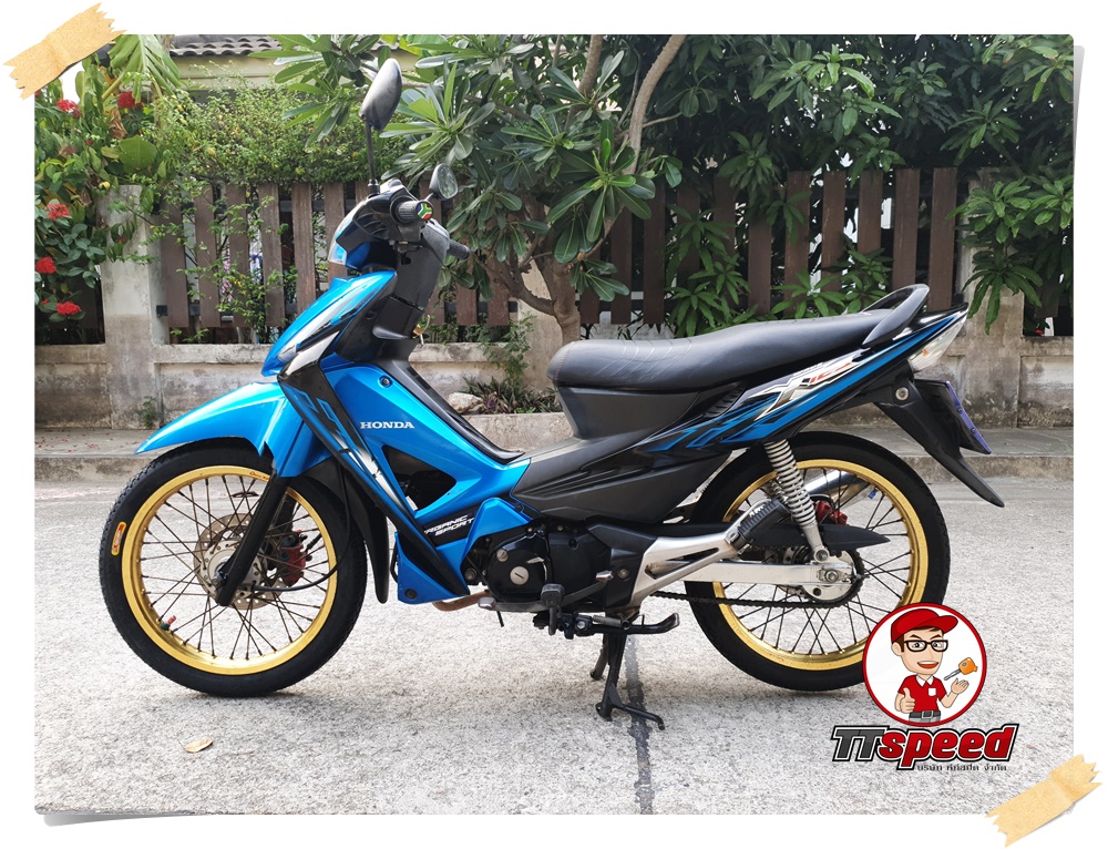 ขาย Honda Wave 125X รถปี 51 รถบ้านมือเดียวมีเล่มพร้อมเครื่องดี