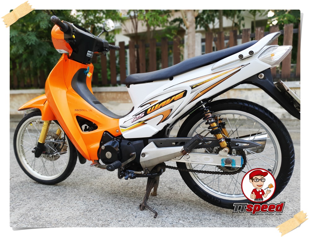 Wave 125R สตาร์ทมือล้อ DID แท้สภาพนี้ให้ไวจดปี 48