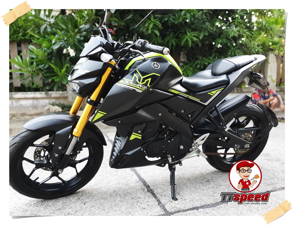 M-Slaz รถจดปี 61 สภาพสวยป้ายแดงไมล์น้อยเครื่องเดิม