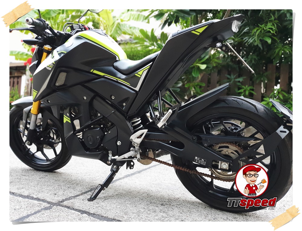 M-Slaz รถจดปี 61 สภาพสวยป้ายแดงไมล์น้อยเครื่องเดิม