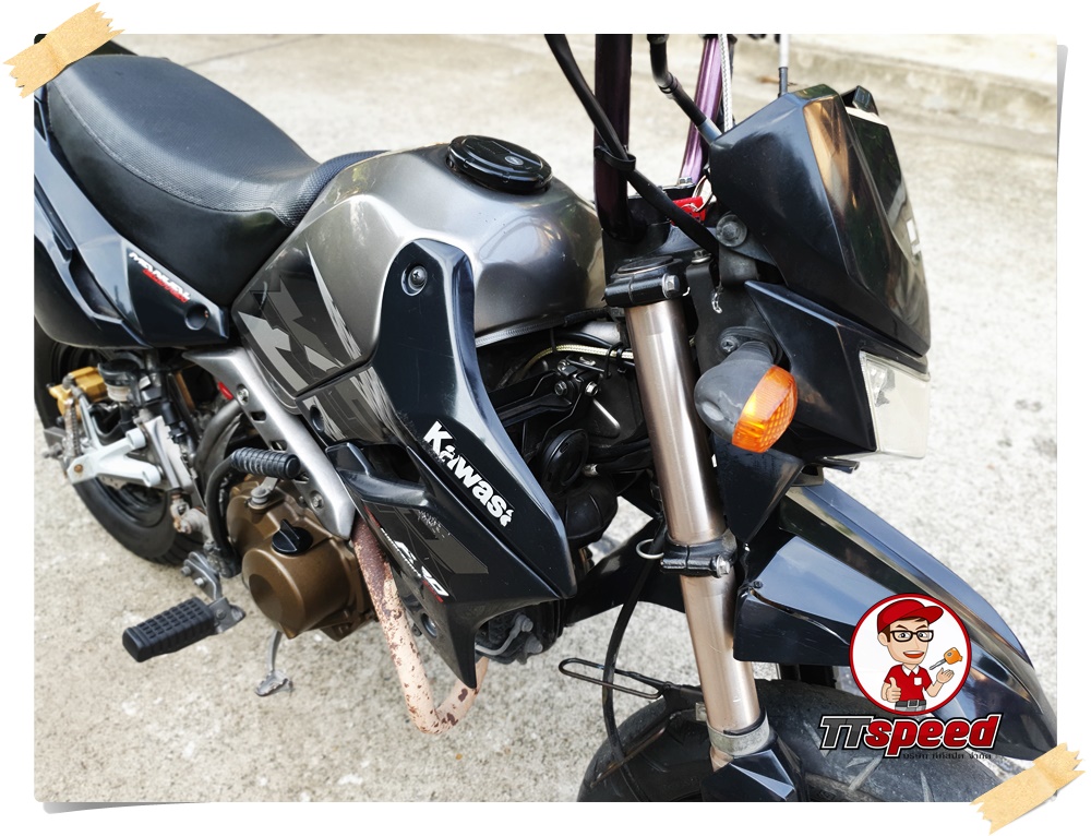 New KSR PRO ครัชมือจากโรงงาน สตาร์ทมือจดปี 58 เล่มพร้อม