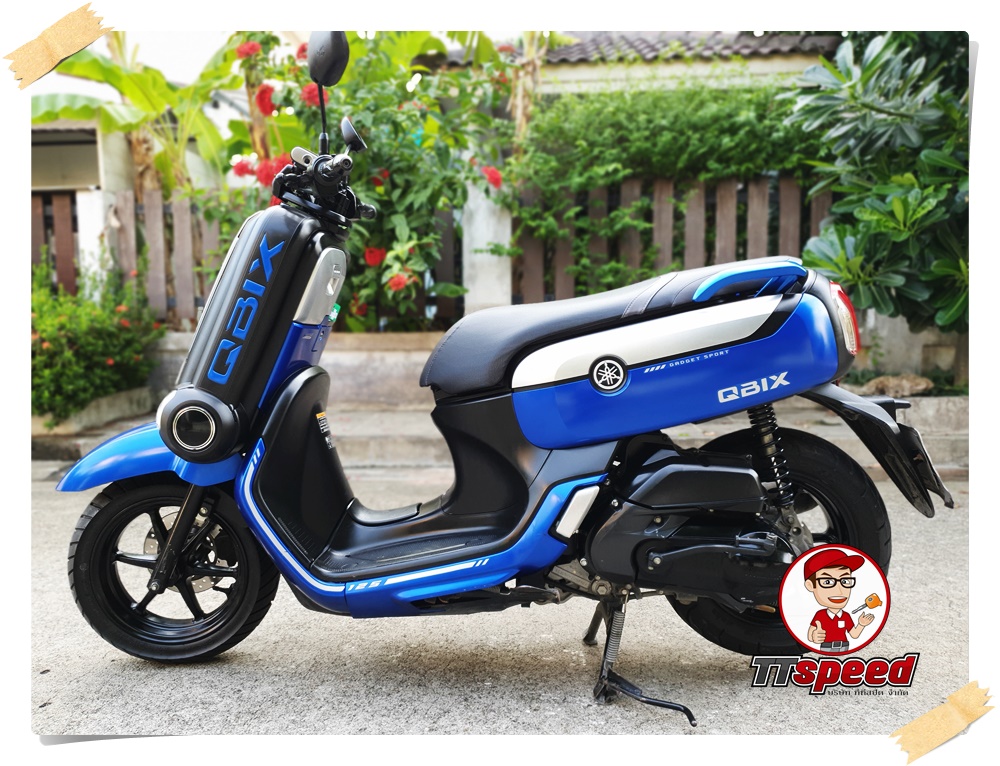 Yamaha Qbix 125 ล้อแม็กจดปี 61 เครื่องเดิมสภาพสวย