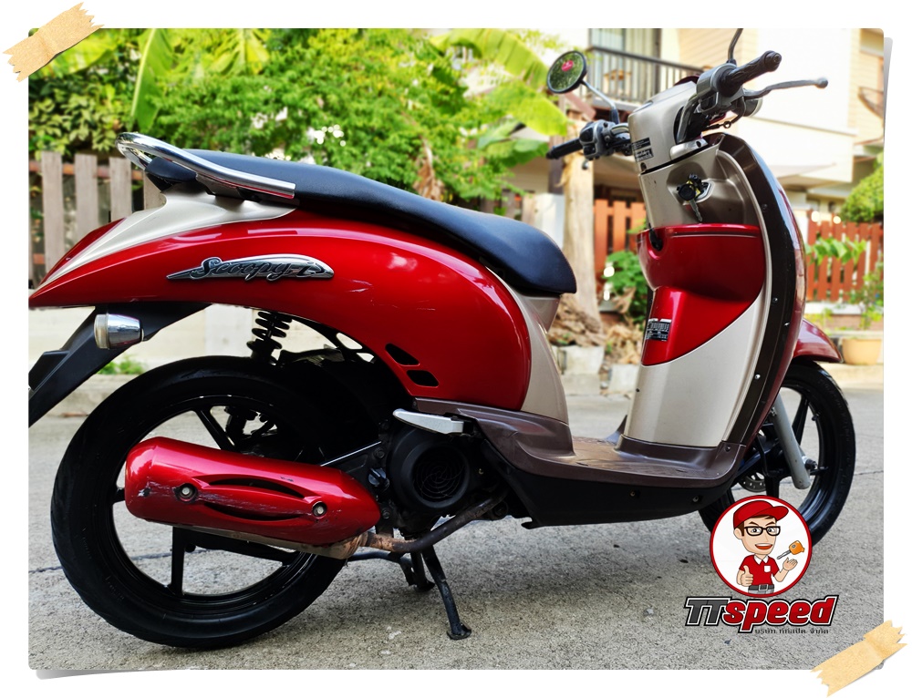 Scoopy-i ล้อแม็กระบบหัวฉีดเครื่องโอเค ผ่อนเดือน 688 บาท