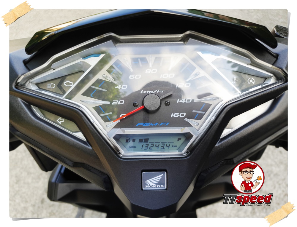 New Click 125i LED ล้อแม็กวิ่งน้อยจดปลายปี 60 ผ่อนได้