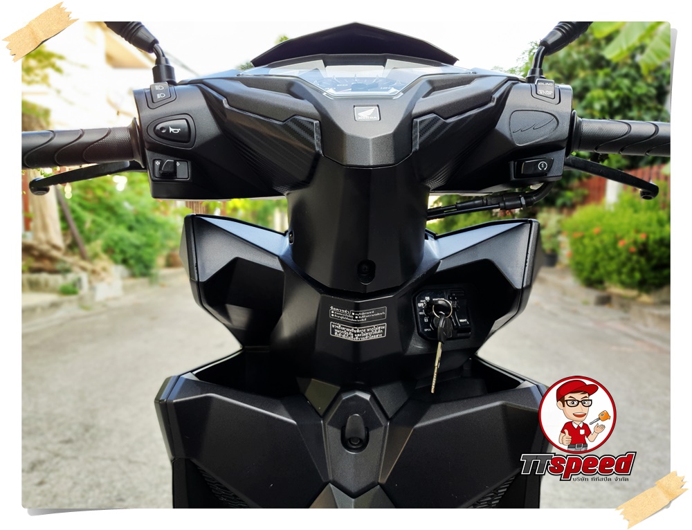 New Click 125i LED ล้อแม็กวิ่งน้อยจดปลายปี 60 ผ่อนได้