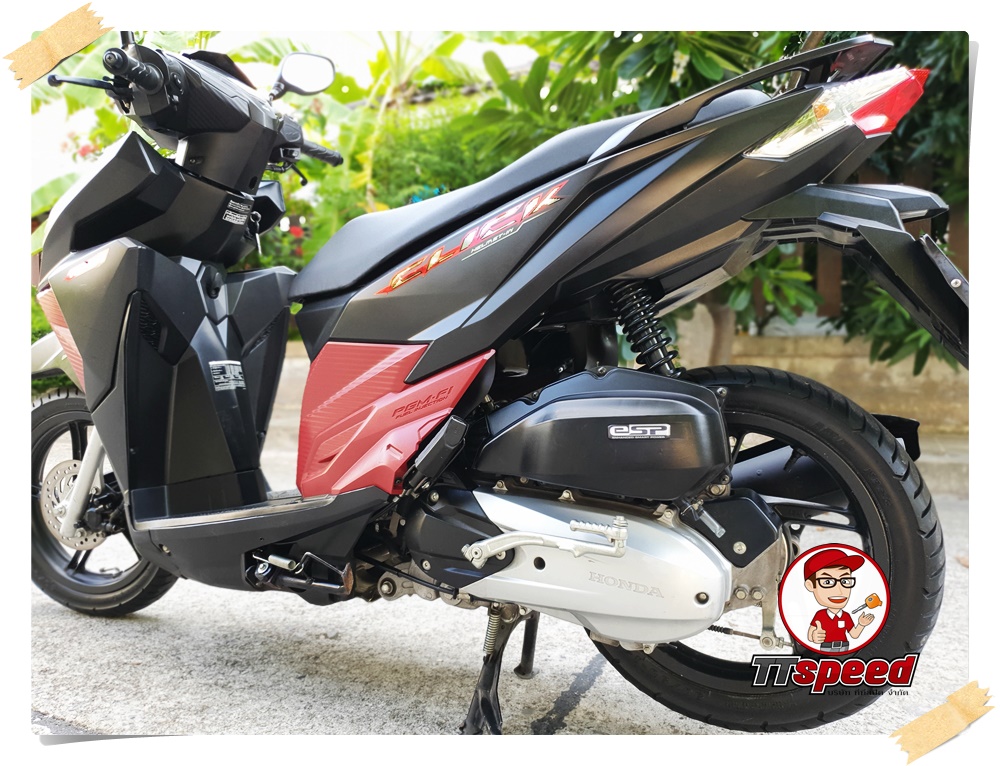 New Click 125i LED ล้อแม็กวิ่งน้อยจดปลายปี 60 ผ่อนได้