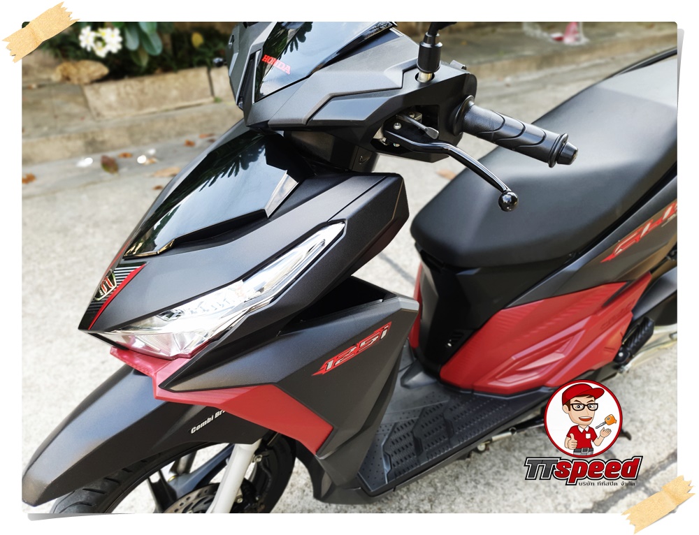 New Click 125i LED ล้อแม็กวิ่งน้อยจดปลายปี 60 ผ่อนได้