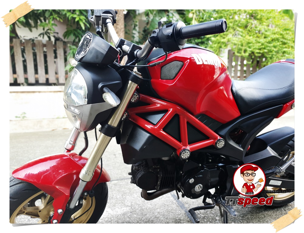 GPX Demon 125 เครื่องดีมากรถสวยเดิมจดปี 59