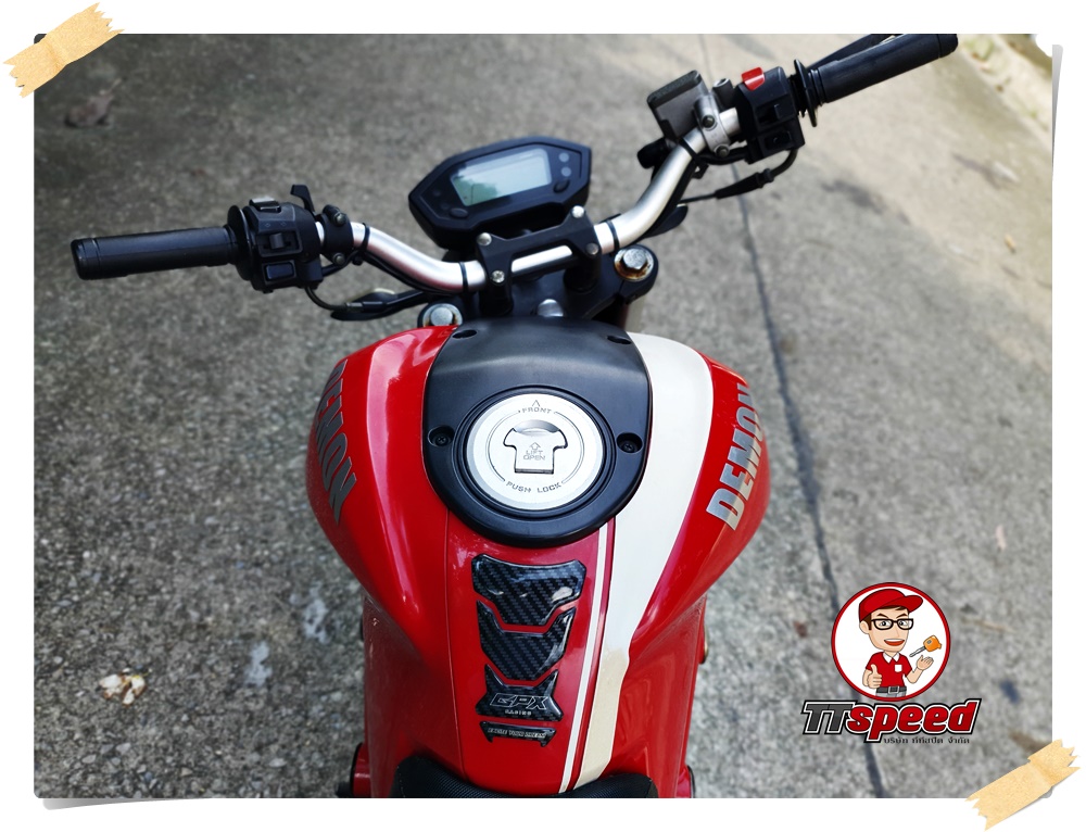 GPX Demon 125 เครื่องดีมากรถสวยเดิมจดปี 59