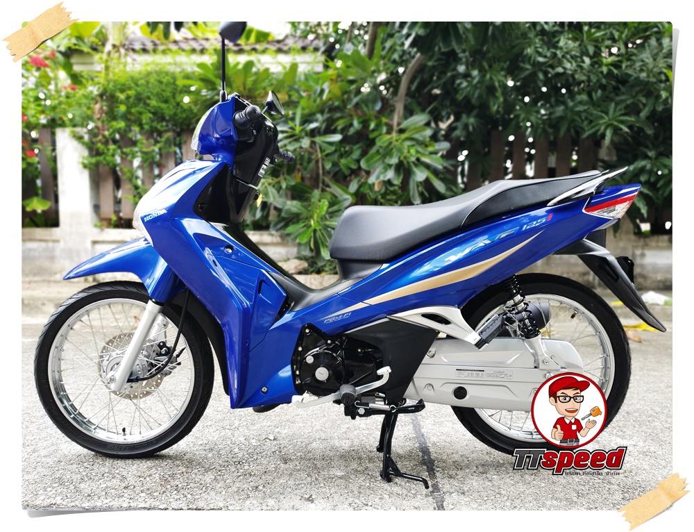 ขาย New Wave 125i LED สตาร์ทมือสภาพป้ายแดง รถวิ่งแค่44 โล