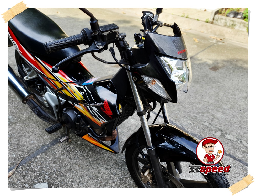 ขายสด Honda Sonic 125 ล้อแม็กเครื่องเดิมกุญแจ 2 ชั้นปี 49