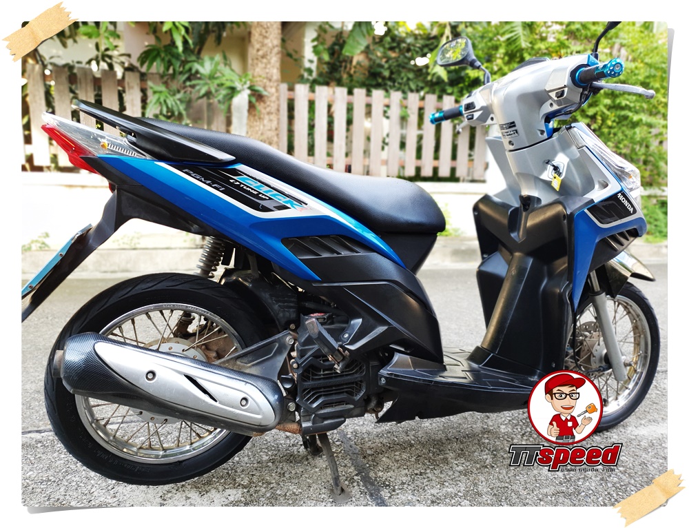 Honda Click 110i หัวฉีดประหยัดน้ำมัน เครื่องดีมากมีเล่มพร้อม