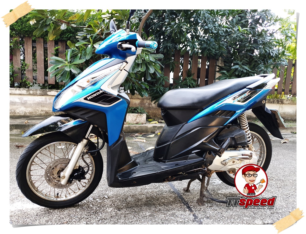 Honda Click 110i หัวฉีดประหยัดน้ำมัน เครื่องดีมากมีเล่มพร้อม