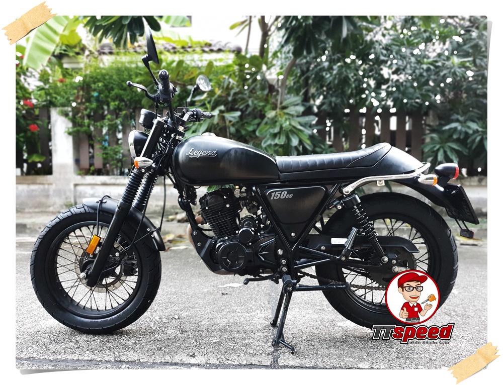 ขายสด GPX Legend 150 ปี61 สีดำรถบ้านมือเดียวสภาพดีเล่มพร้อม