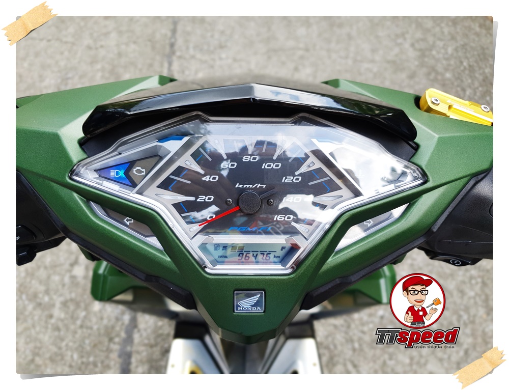 New Click 125i LED แต่งสวยจดปี 59 ผ่อนสบาย