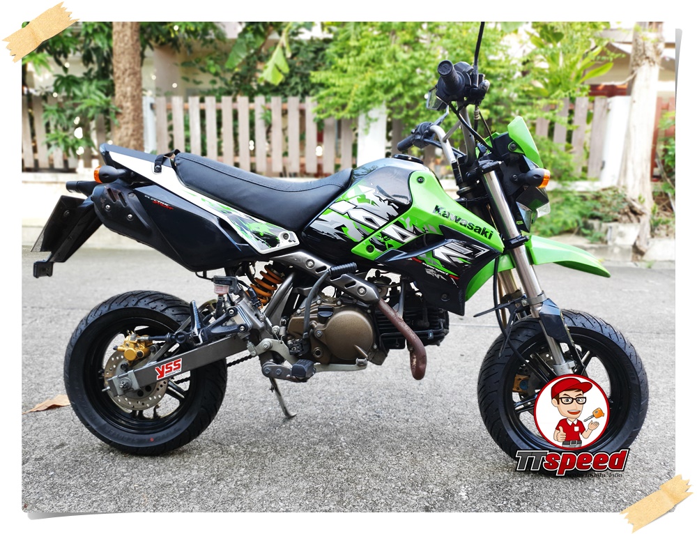 ขายรถบ้าน New KSR สตาร์ทมือสีเขียวรถสวยเดิมผ่อนเดือน 756 บาท