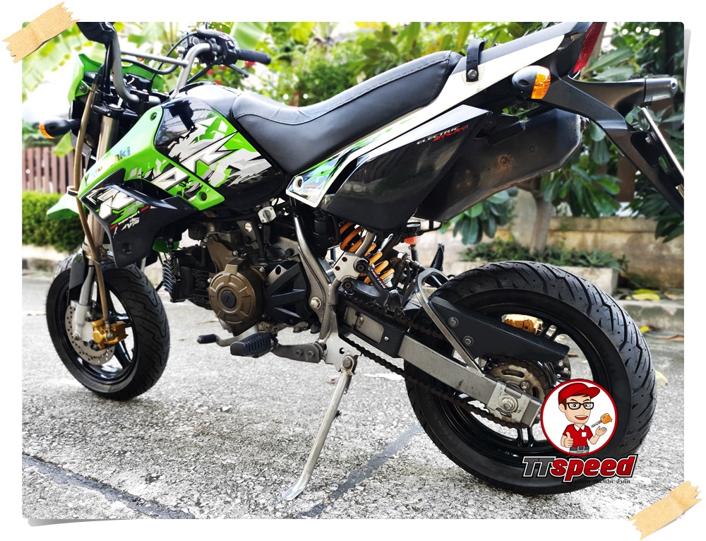 ขายรถบ้าน New KSR สตาร์ทมือสีเขียวรถสวยเดิมผ่อนเดือน 756 บาท