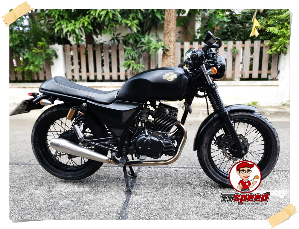 RYUKA INFINITY RK125 สีดำเครื่องเดิมปี 60 รถบ้านมือเดียว