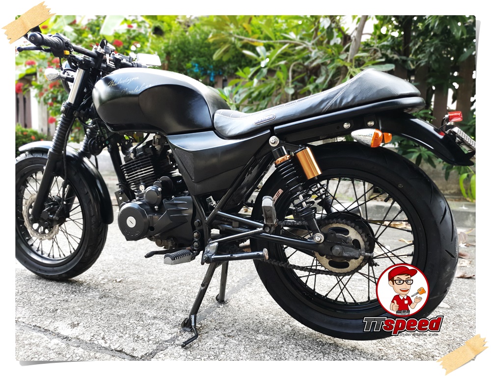 RYUKA INFINITY RK125 สีดำเครื่องเดิมปี 60 รถบ้านมือเดียว