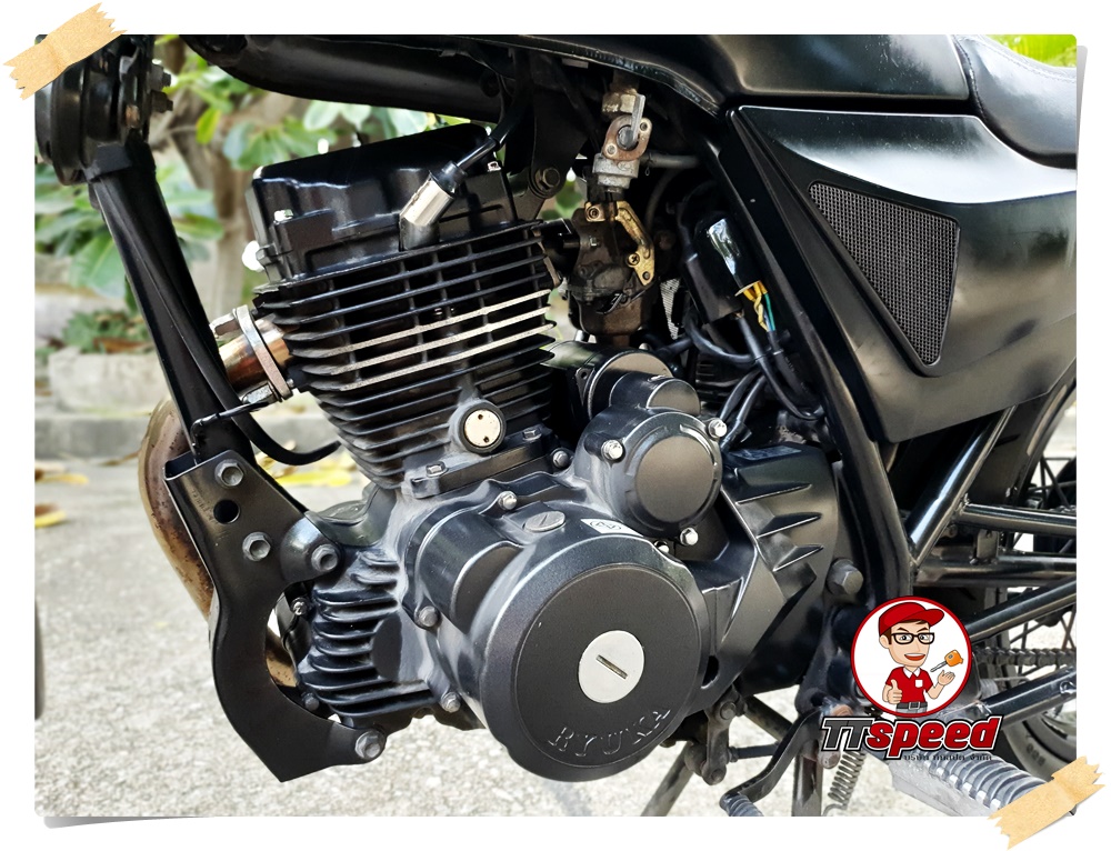 RYUKA INFINITY RK125 สีดำเครื่องเดิมปี 60 รถบ้านมือเดียว