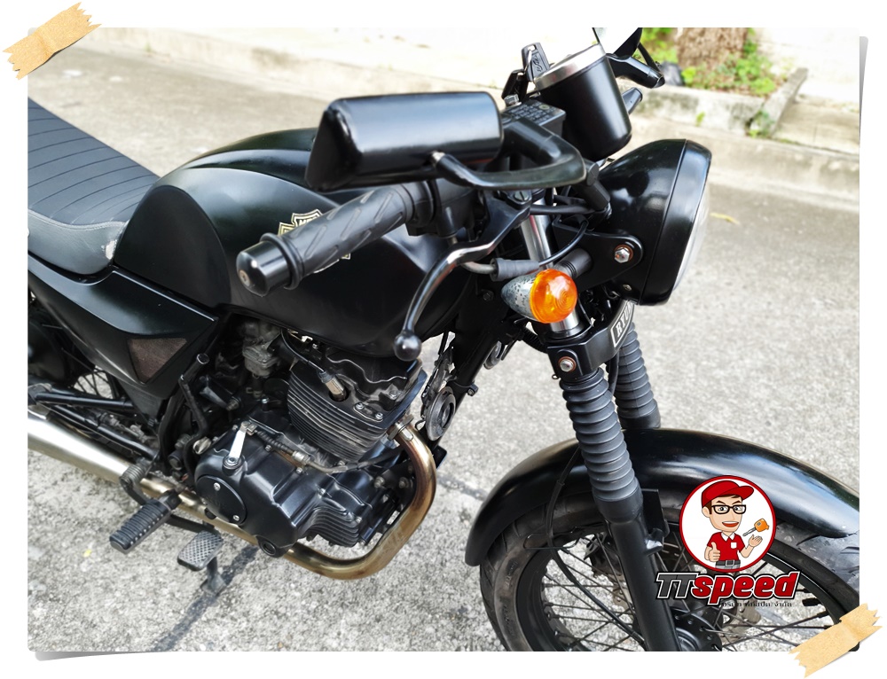 RYUKA INFINITY RK125 สีดำเครื่องเดิมปี 60 รถบ้านมือเดียว